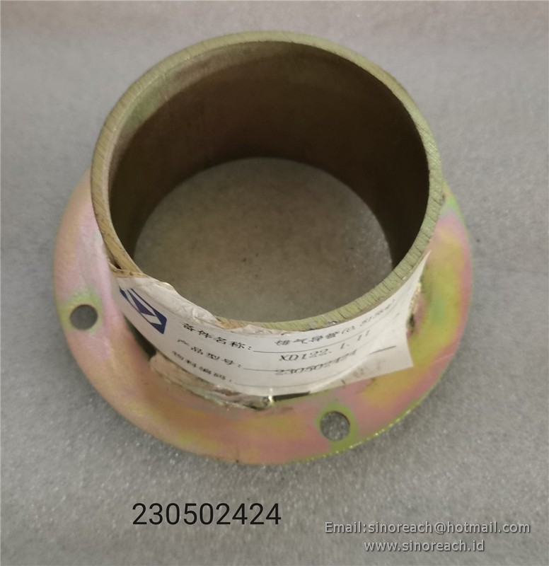 230502424 XD122.1.11 exhaust duct for XCMG SPARE PARTS – Sinoreach