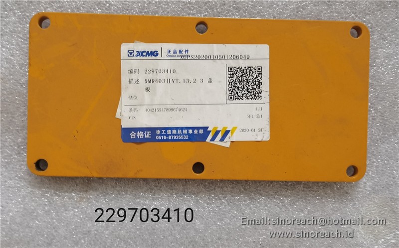 229703410 XMR403ⅡVT.13.2-3 Cover for XCMG SPARE PARTS – Sinoreach