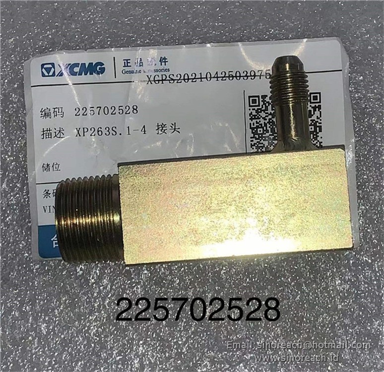 225702528 XP263S.1-4 Connector for XCMG SPARE PARTS – Sinoreach