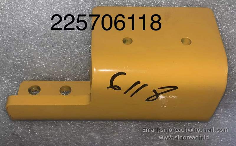 225706118 XP263Ⅲ.21.3.1-1 Left bracket for XCMG SPARE PARTS – Sinoreach