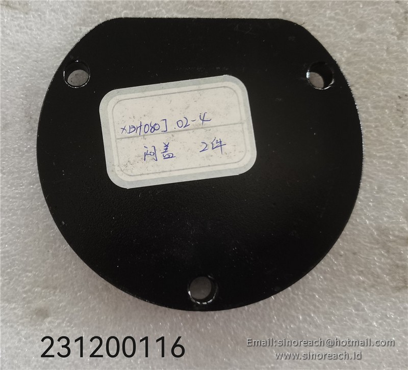 231200116 XDH080J.02-4 闷盖 for XCMG SPARE PARTS – Sinoreach