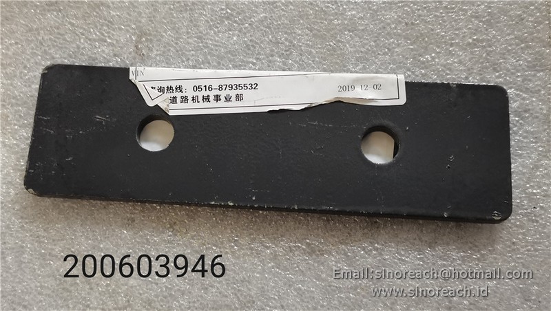 200603946 RP803.2.1-2 Platen for XCMG SPARE PARTS – Sinoreach