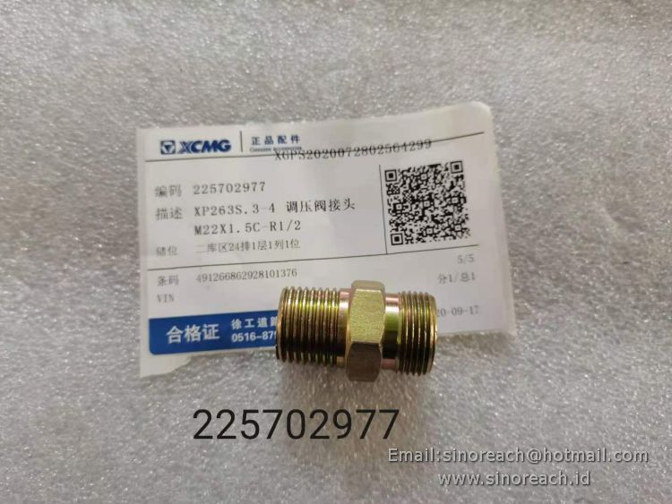225702977 XP263S.3-4 Pressure Regulator Connector M22X1.5C-R1/2 for ...